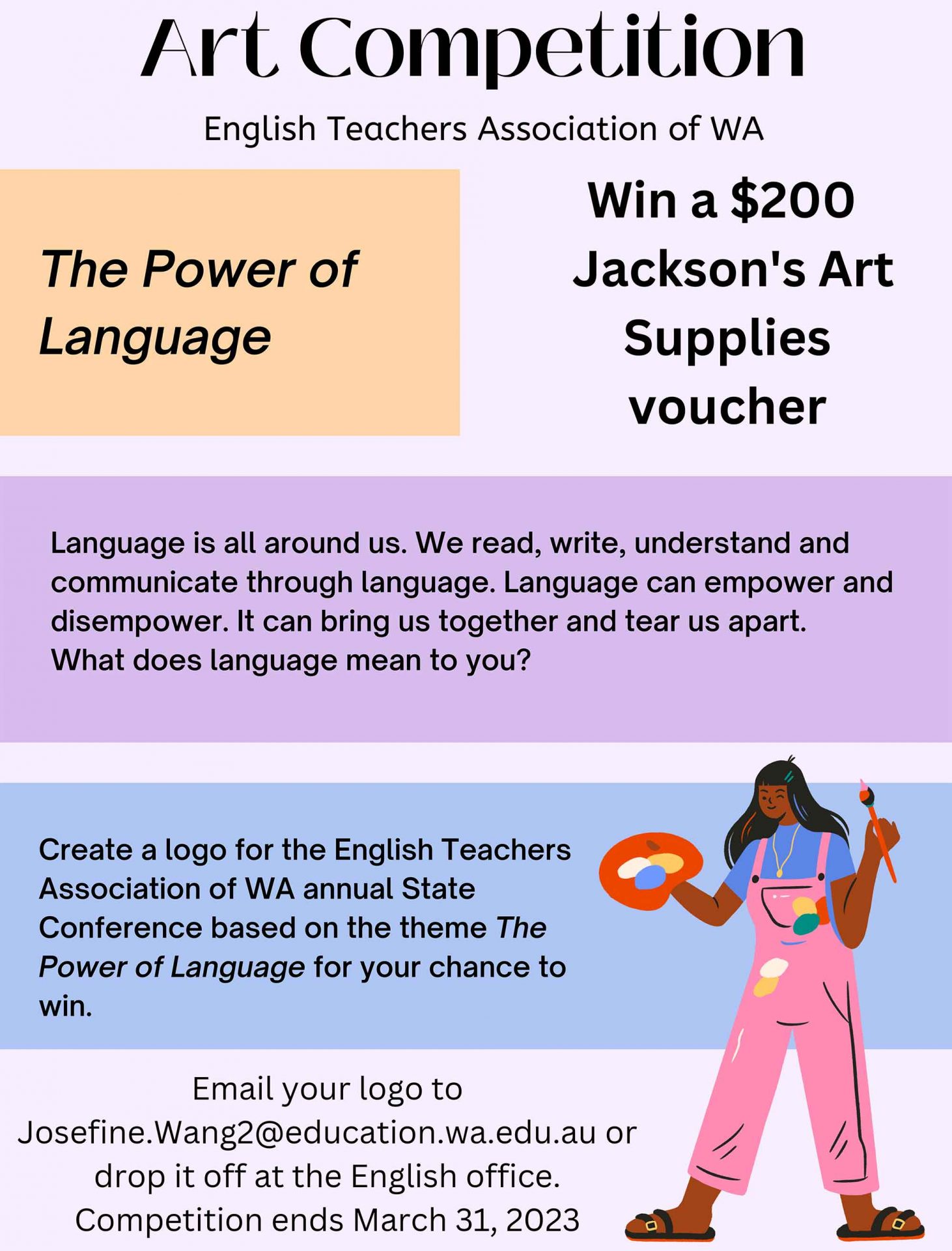 Art Competition – English Teachers Association Western Australia